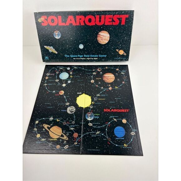 Western Publishing Company | Games | Vintage 986 Solarquest Space Age ...